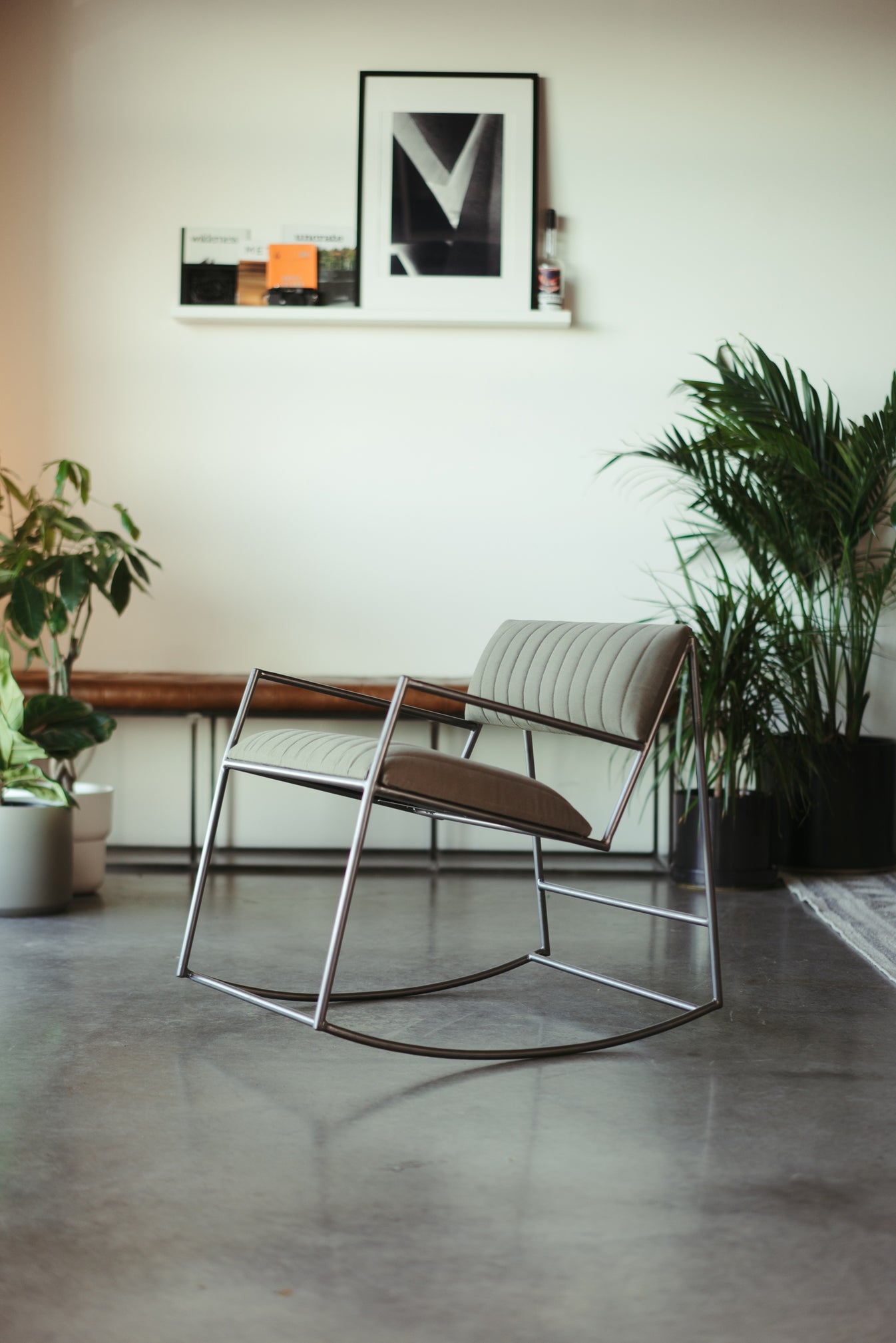 Beau Canvas Rocking Chair – Blackhouse