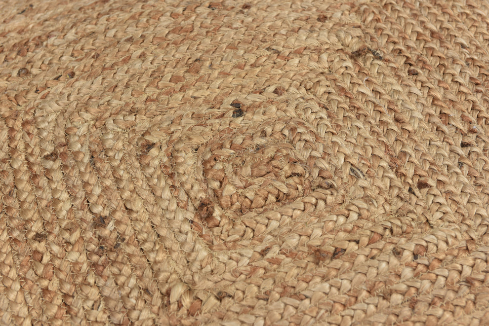 Square Jute Pouf - Small – Blackhouse