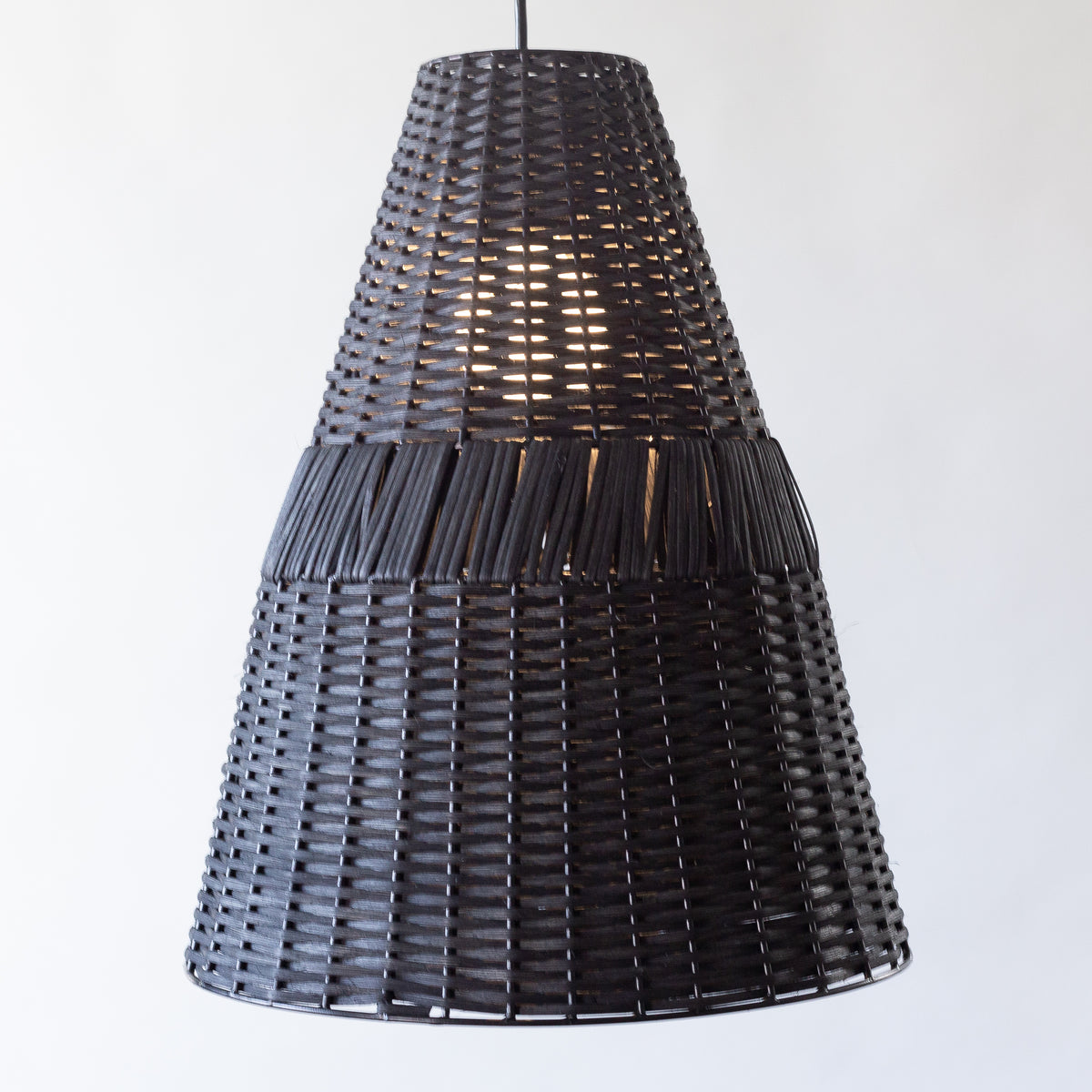 Cone Rattan Light – Blackhouse